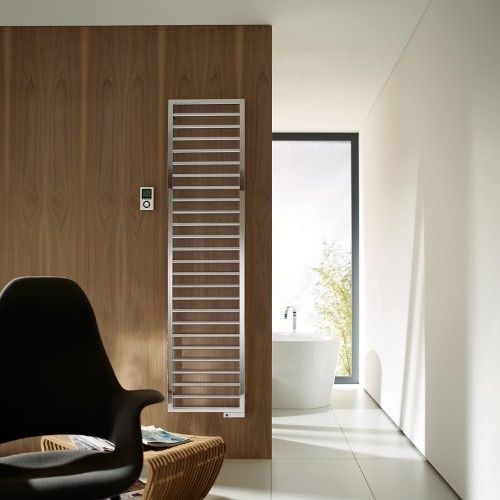Zehnder Subway Electric Towel Radiator 1261mm x 450mm Stainless Steel ...