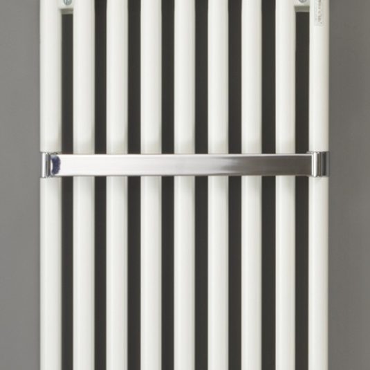 Zehnder Charleston Chrome towel rail. Spans across 6 elements. Contains ...