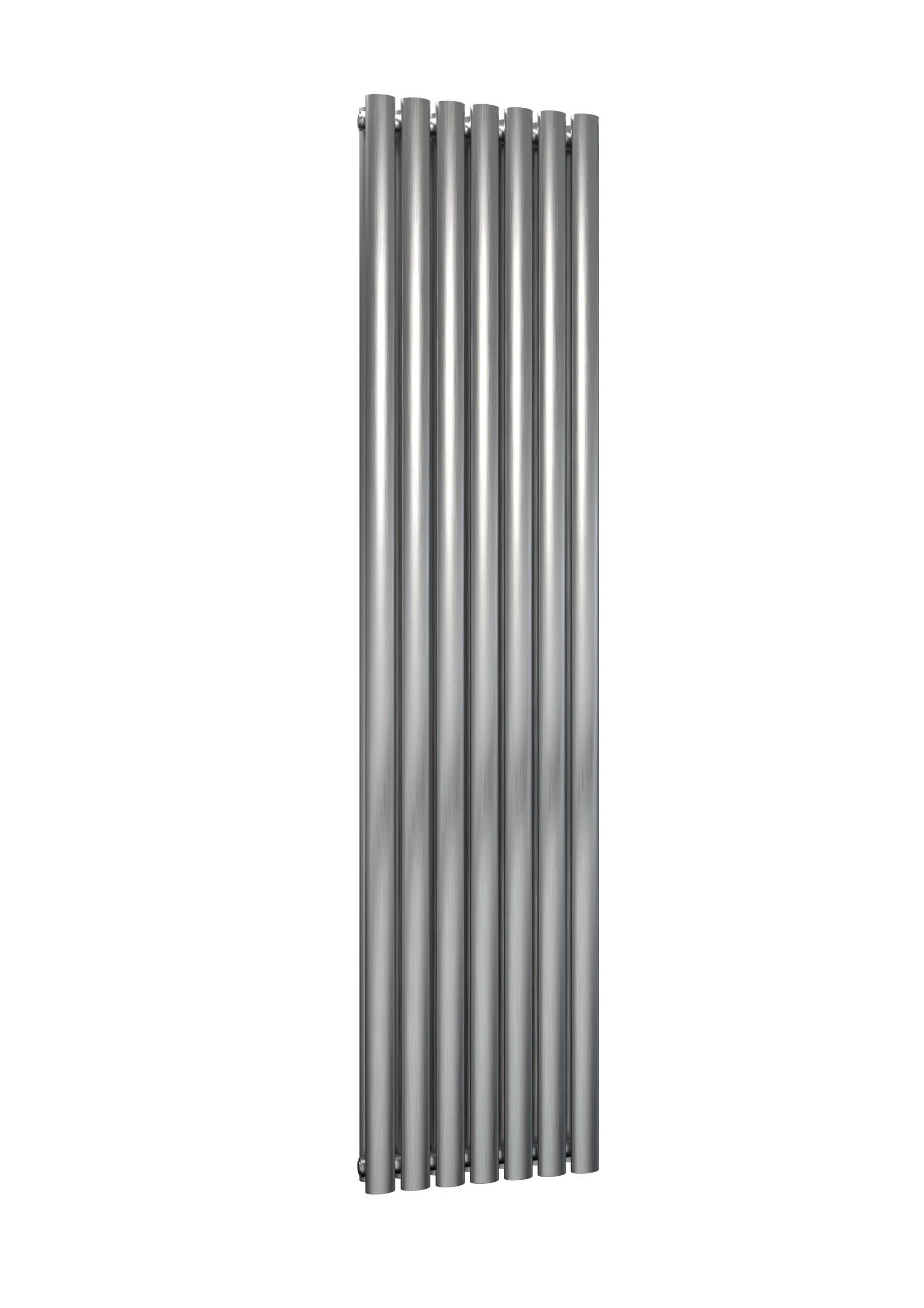 Reina Nerox Radiator - 1800 X 354 Brushed Double | Radiators.co.uk