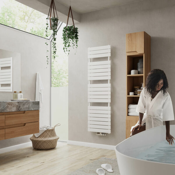 Stelrad Concord Towel Rail 731X600 White | Radiators.co.uk