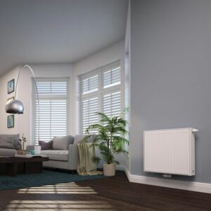 Stelrad Vita Eco 500Mm 1600Mm K2 With 10mm Straight Valve | Radiators.co.uk