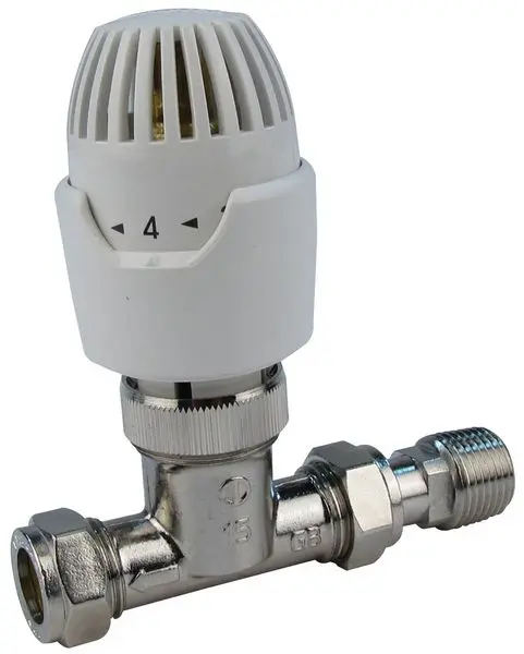 Drayton Rt212 Straight Trv 15 Mm Chrome Plated | Radiators.co.uk