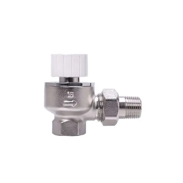 Drayton Trv 4 1/2" Angled 1 Pipe Body Only | Radiators.co.uk