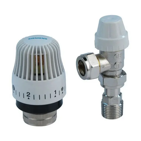 Siemens Trade Trv + Lockshield Do 15/10Mm White/Chrome Plated ...