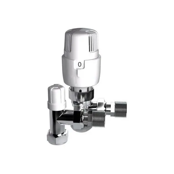 Intatec I-Therm 15Mm Angled Trv & Ls | Radiators.co.uk